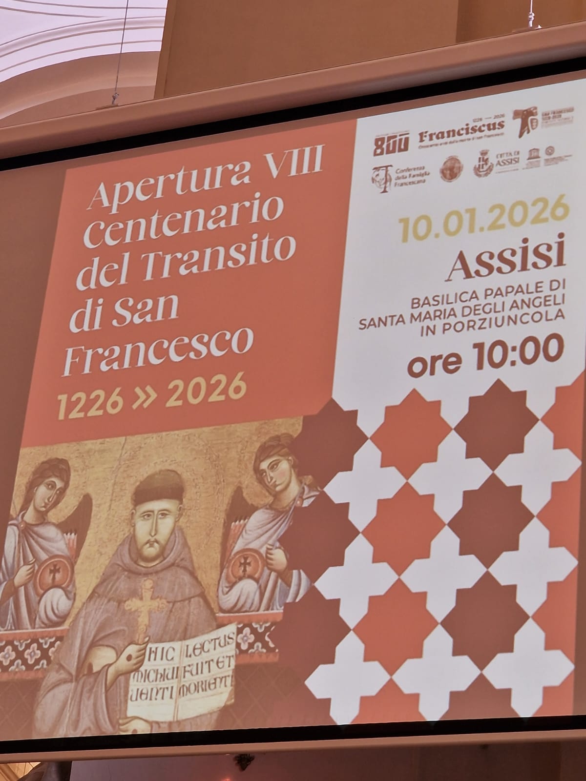 Assisi – Ufficialmente aperto l'ottavo centenario del Transito di San ...
